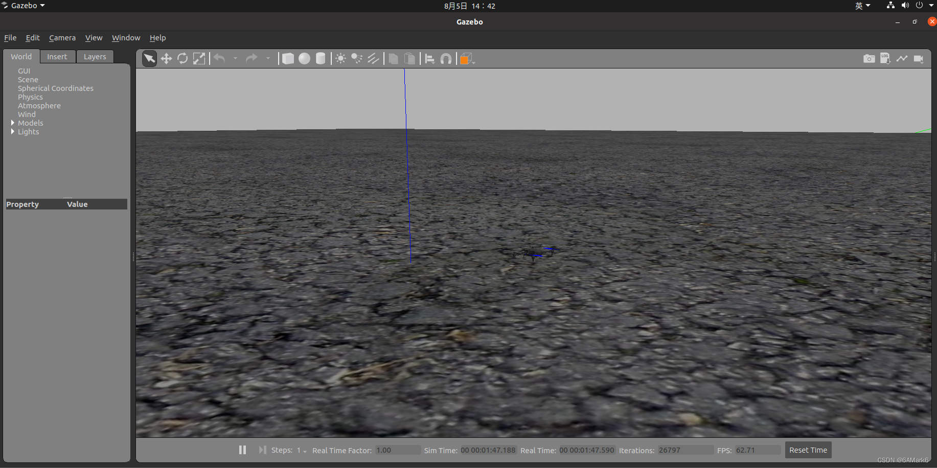 Px4环境搭建以及Gazebo仿真测试（Ubuntu20.04）(有换源教程)_px4 gazebo仿真环境搭建-CSDN博客