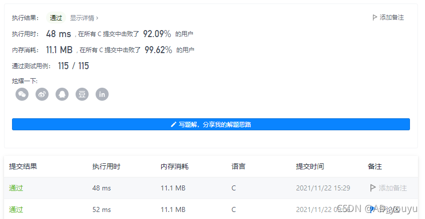 Leetcode49 字母异位词分组c语言)leetcode49 C语言 Csdn博客