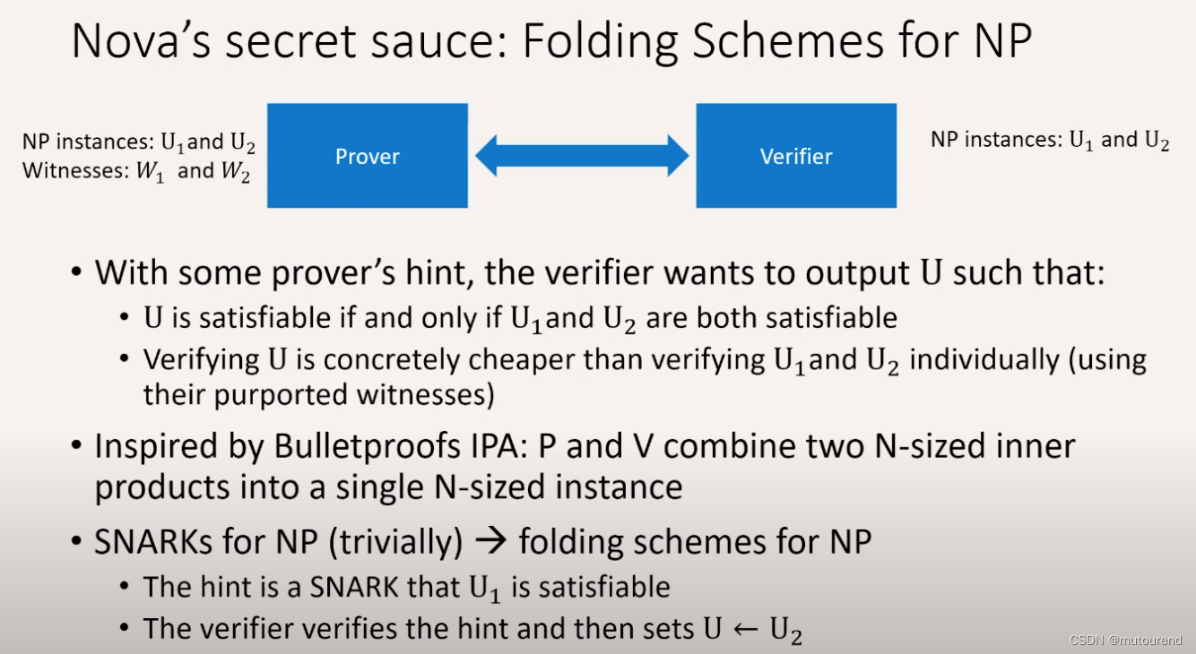 Nova: Recursive Zero-Knowledge Arguments from Folding Schemes学习笔记 ...