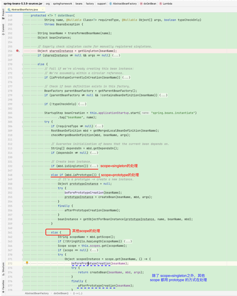 【Spring源码三千问】Bean的Scope有哪些？scope=request是什么原理？_spring bean scope=requset的实现原理-CSDN博客