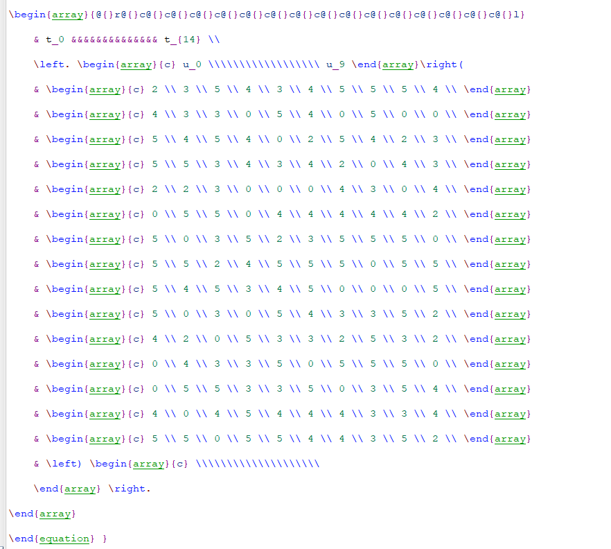 利用latex的pmatrix生成矩阵-CSDN博客