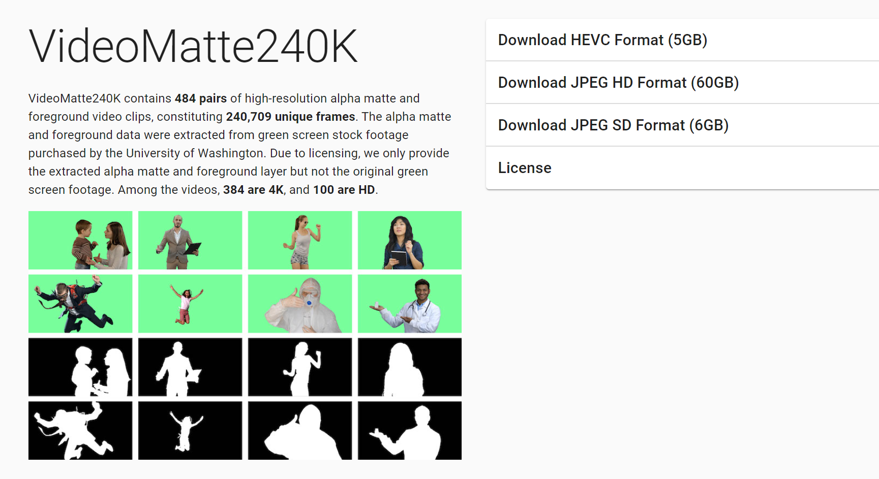 视频/图像 人像分割/Matting数据集-CSDN博客
