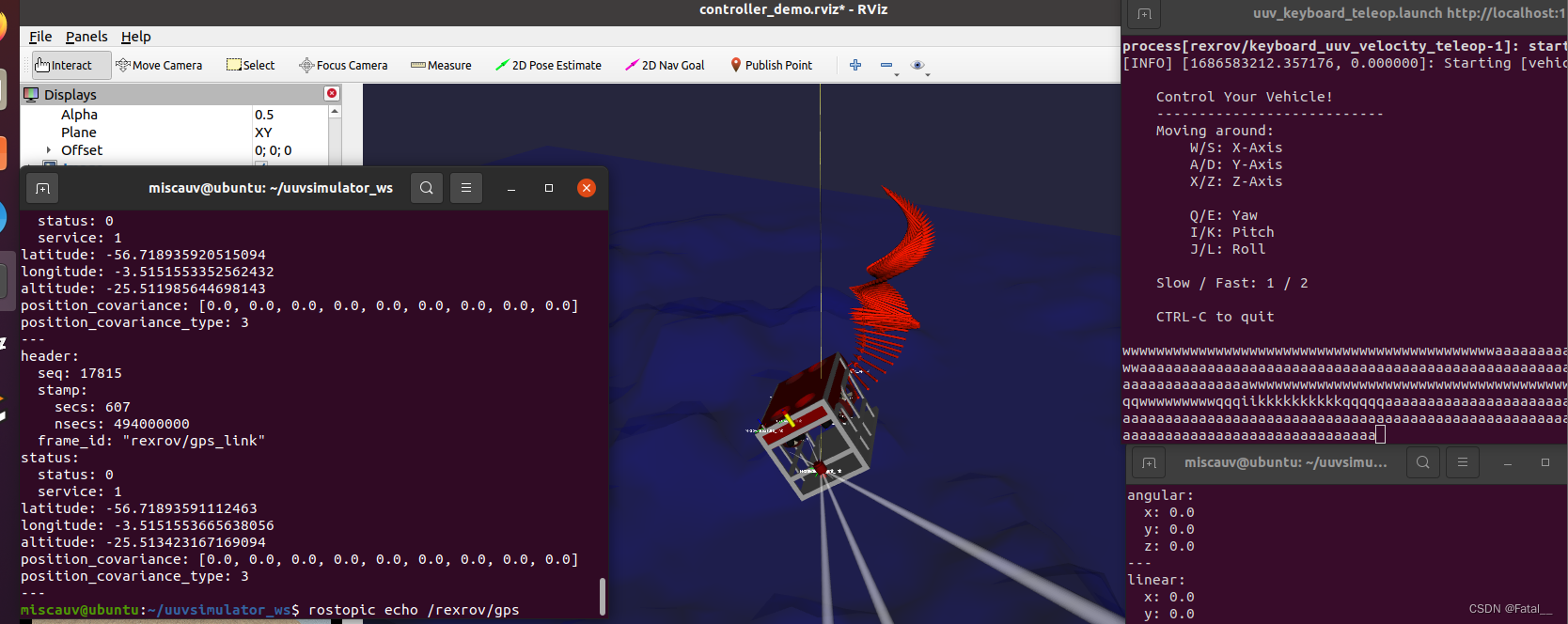 UUVsimulator仿真_uuv simulator-CSDN博客