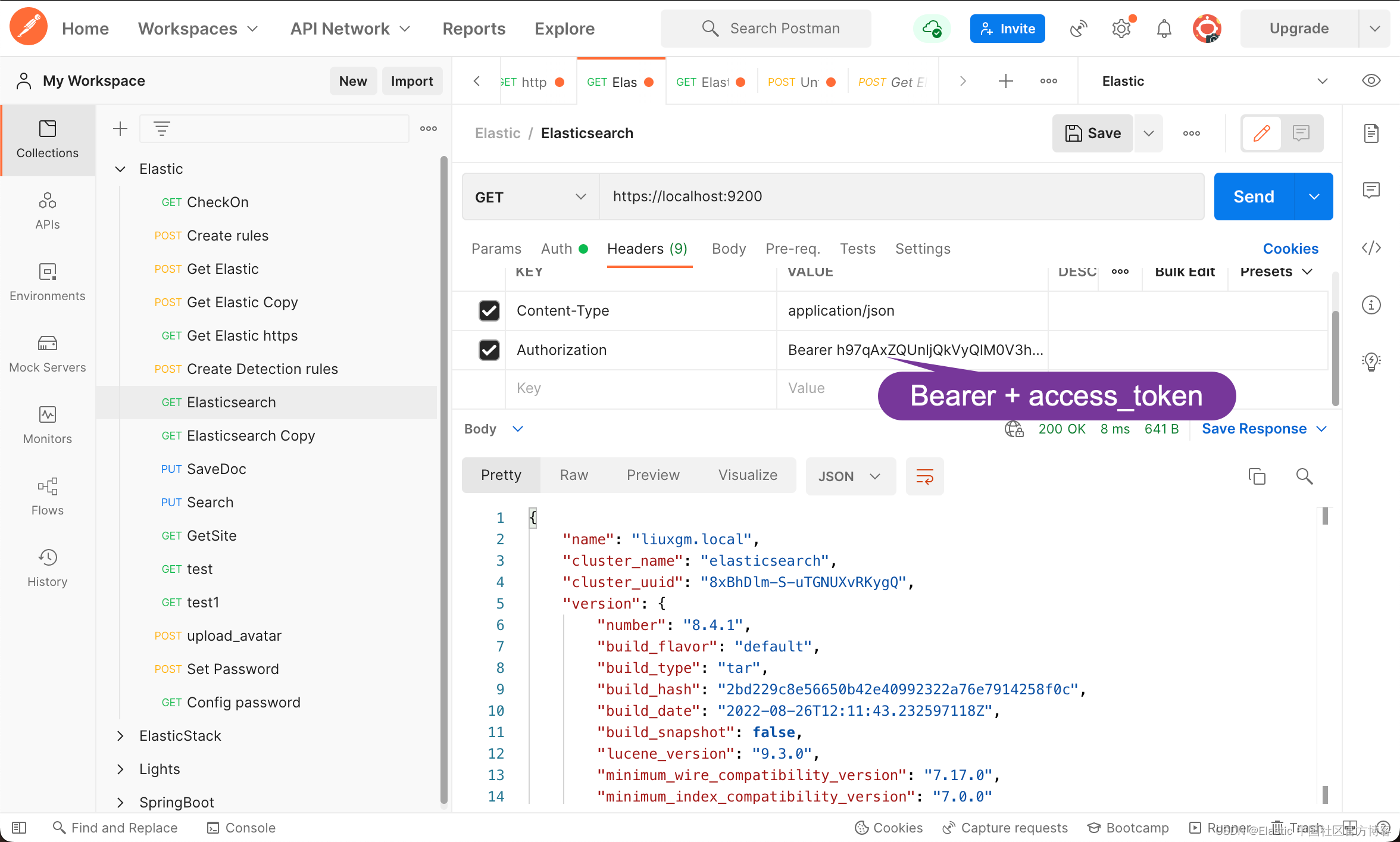 Elastic：使用 Postman 来访问 Elastic Stack_postman连接elasticsearch-CSDN博客