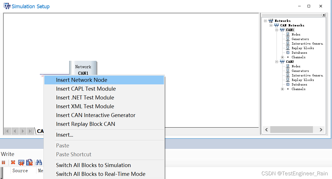 【CANoe之CAPL基础学习_如何正常在总线上中发送CAN消息】_canoe模拟发信号按顺序发送-CSDN博客