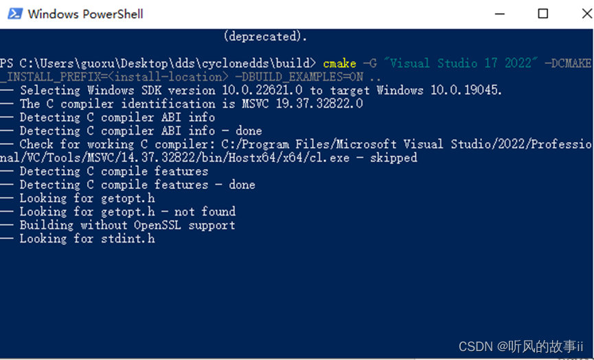Cyclone DDS安装和例程运行（windows和ubuntu双版本）_cyclonedds-CSDN博客