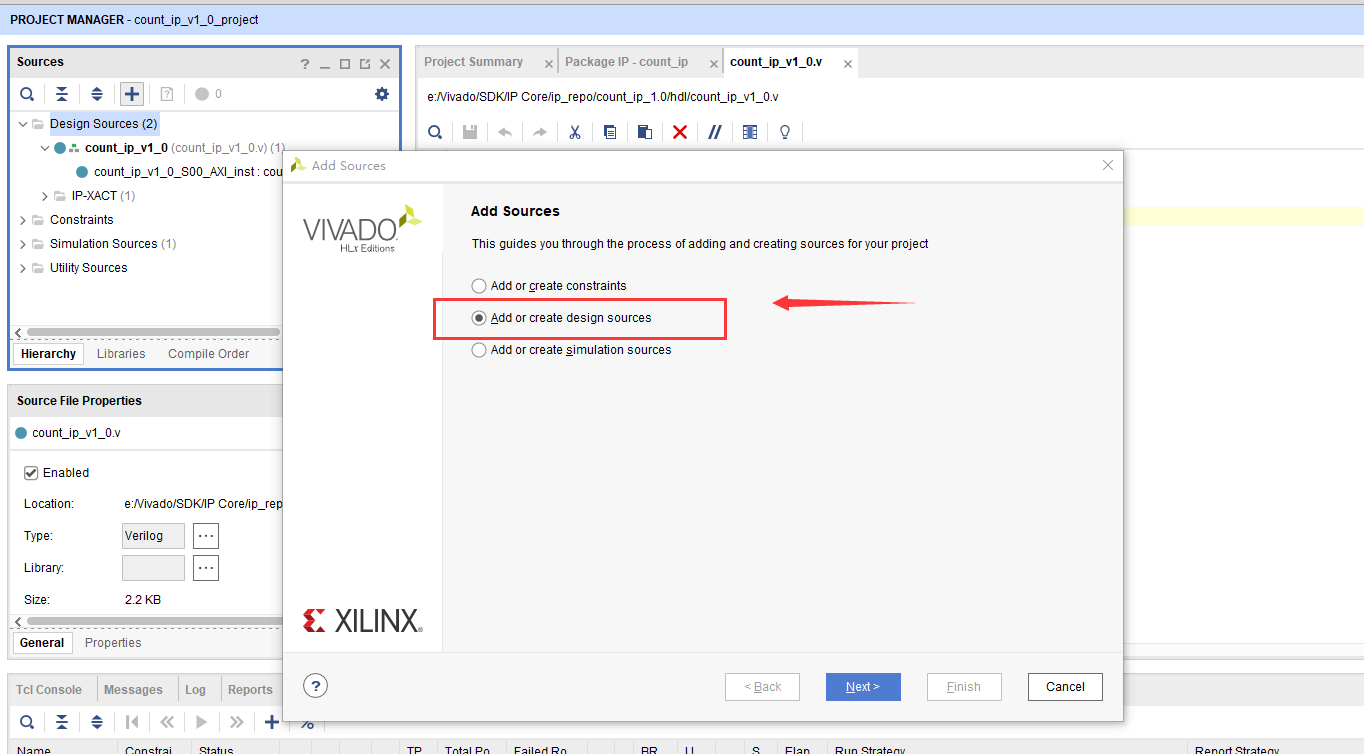 在Vivado中创建计数器IP核_vivado中增加自定义ip-CSDN博客
