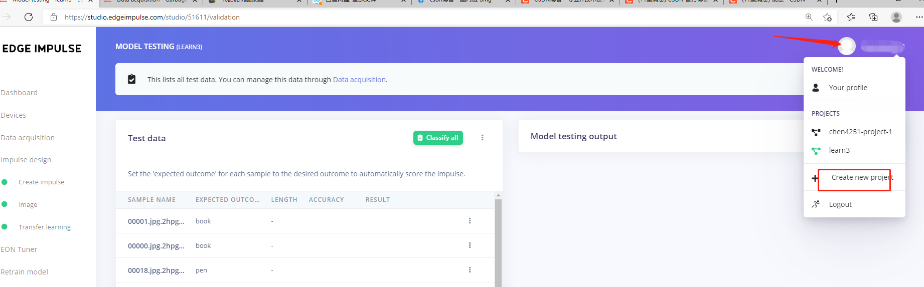 OPENMV上传数据集到EDGE IMPULSE进行物体分类训练_openmv数据集分类-CSDN博客