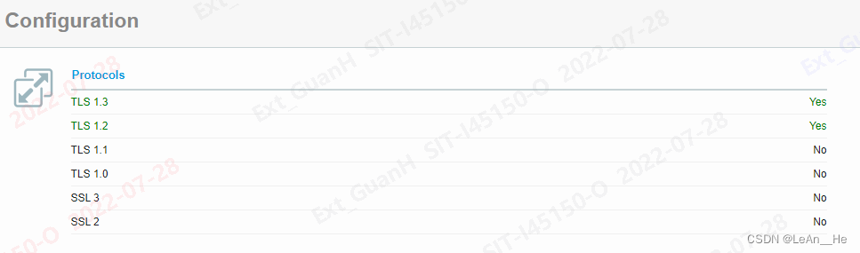 Nginx禁用TLSv1.0 1.1，改为TLSv1.2 1.3_切换到tlsv1.2或者更高解密协议。-CSDN博客