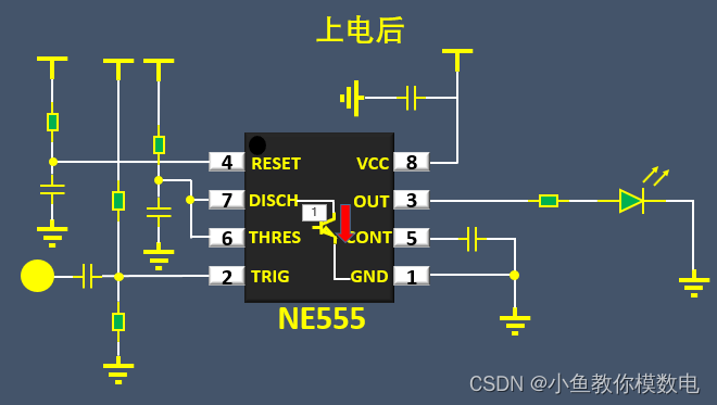 如何使用NE555设计一个触摸延时灯或开关_555延时灯电路-CSDN博客