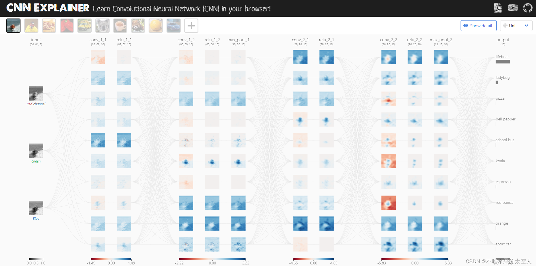 3D可视化卷积神经网络（不需要梯子）_卷积神经网络可视化网站-CSDN博客