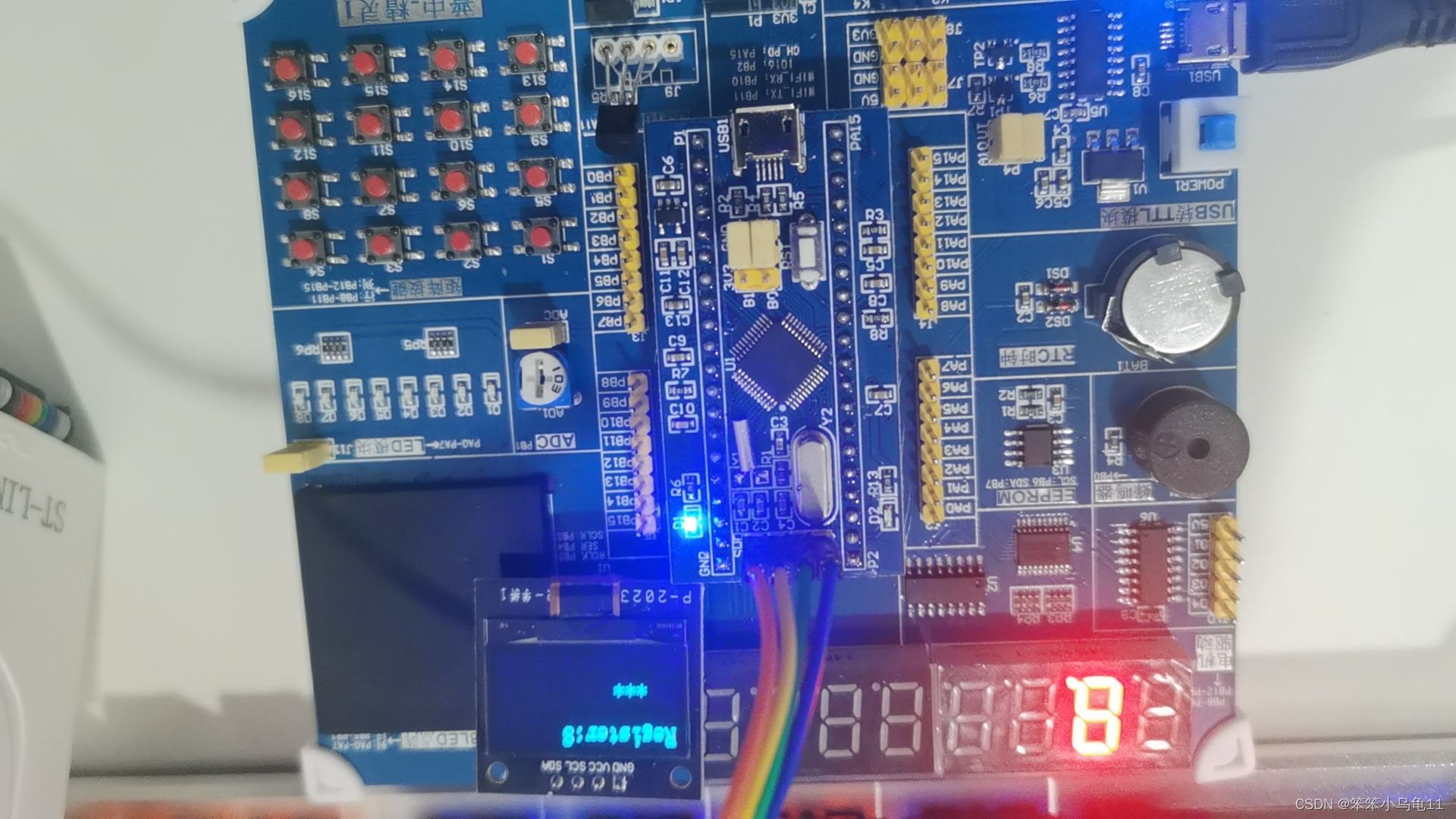 STM32F103C8T6实现简易密码锁（CubeMax配置）（一），Oled显示。_密码锁oled显示屏程序-CSDN博客