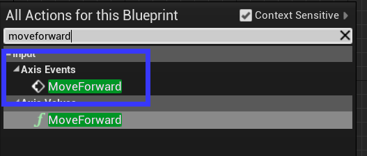 UE蓝图学习之--移动_为啥ue5.2.1里没有input axis move forward-CSDN博客