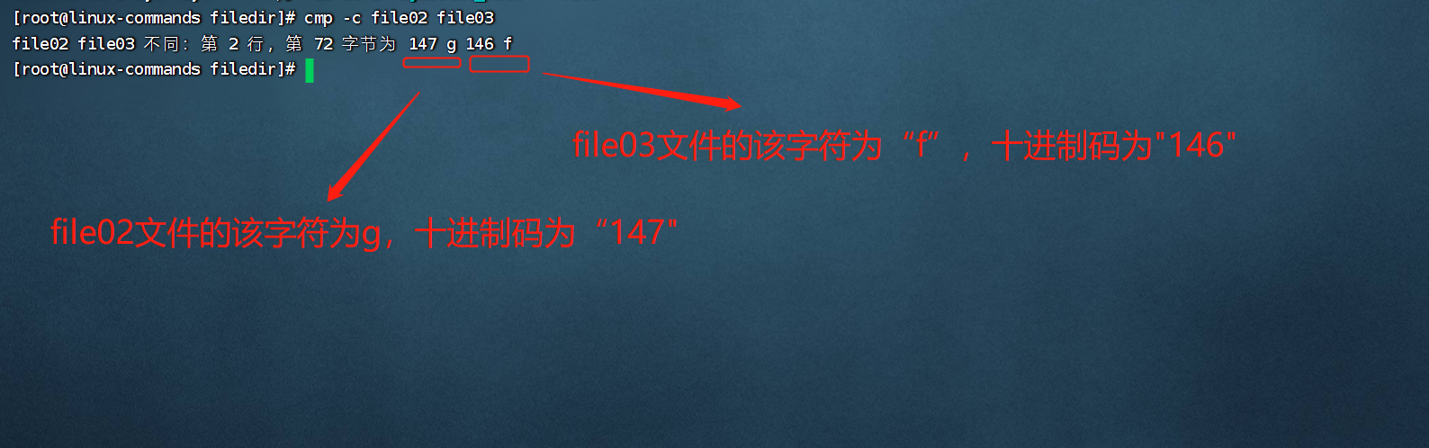【Linux命令】 cmp & diff_linux cmp-CSDN博客