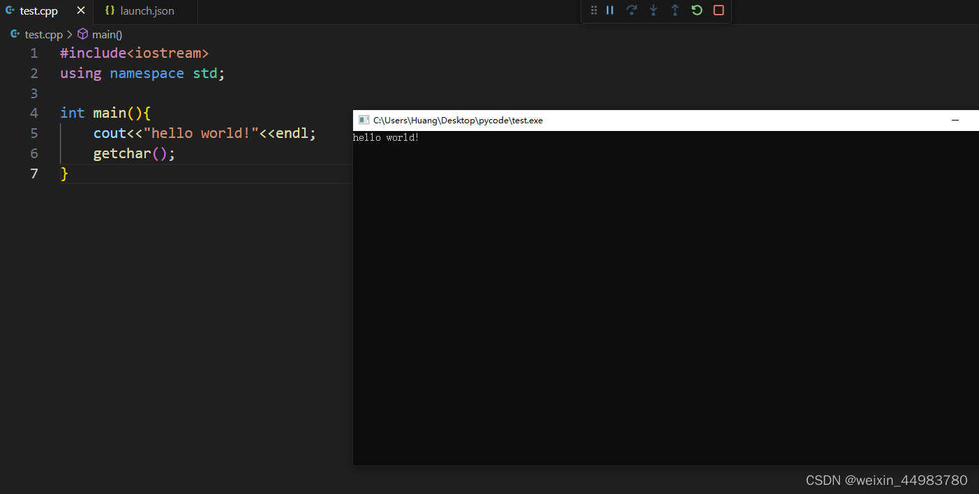 vscode运行c++结果输出在windows终端的两种方法_vscode输出到终端-CSDN博客