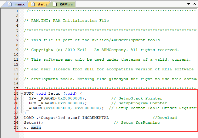 Keil5 程序下载到RAM中并运行，_jlink下载程序到ram-CSDN博客