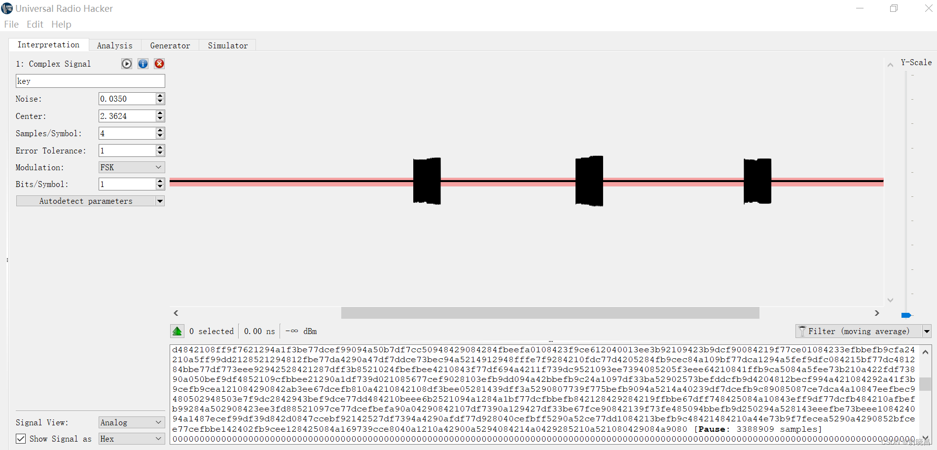 hackrf遥控钥匙信号读取分析_win10 hackrf fm-CSDN博客
