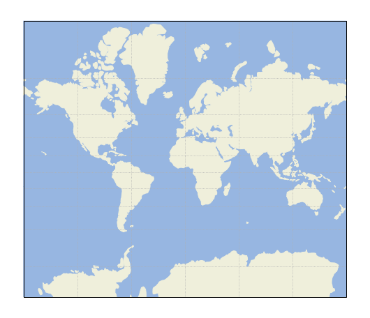 Cartopy 中的地图投影_cartopy.crs-CSDN博客