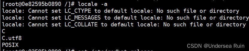 Failed to set locale, defaulting to C.UTF-8 报错_failed to set locale, defaulting to c.utf-8 ...