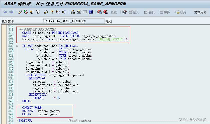 【abap】采购申请审批增强demo Abap 采购订单增强 Csdn博客