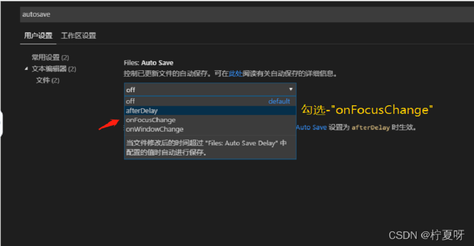 VSCode简单使用好插件，如何设置自动保存?_vscode自动保存插件-CSDN博客