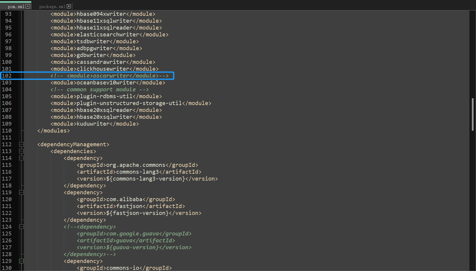 Datax 源码打包报错与解决方法_could not resolve dependencies for project com.ali-CSDN博客