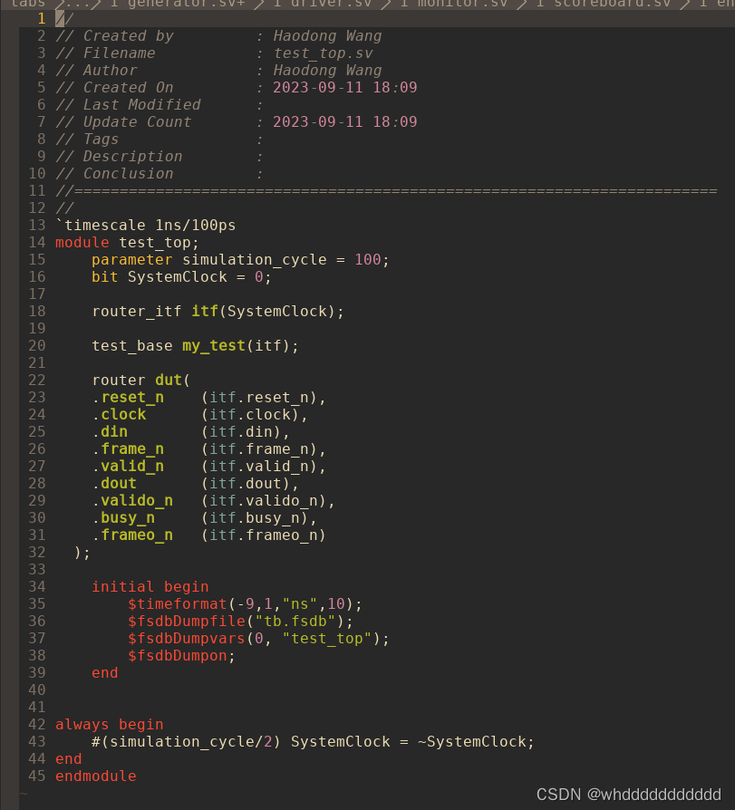 synopsys router sv验证_sv route-CSDN博客