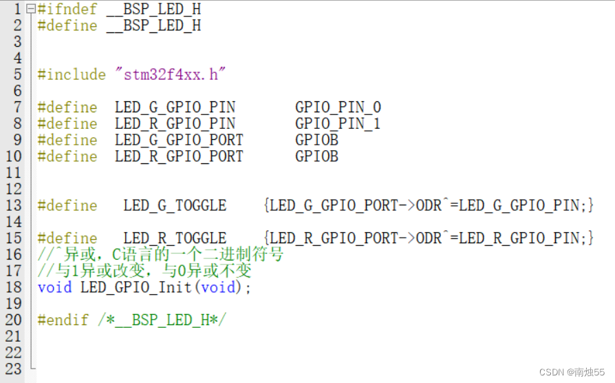 Stm32f429 Gpio——用按键控制灯的亮灭 Keyup控制绿灯,key2控制红灯stm32f429led灯颜色 Csdn博客