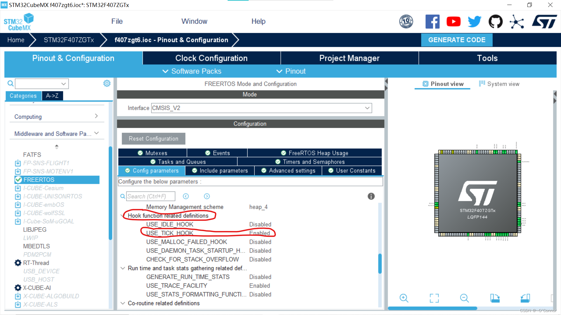 STM32F4使用FSMC驱动4.3寸触摸屏(HAL库+CubeMX)_hal库f4 fsmc-CSDN博客