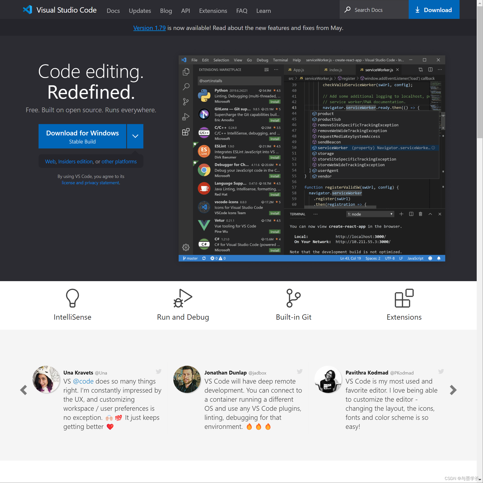 编程弄潮儿的封神之战：VSCode征服众多开发者的心_vscode有什么缺点-CSDN博客
