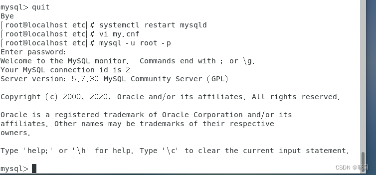 mysql 的下载安装linux内以及修改密码操作_mysql-libs.zip下载_晓目的博客-CSDN博客