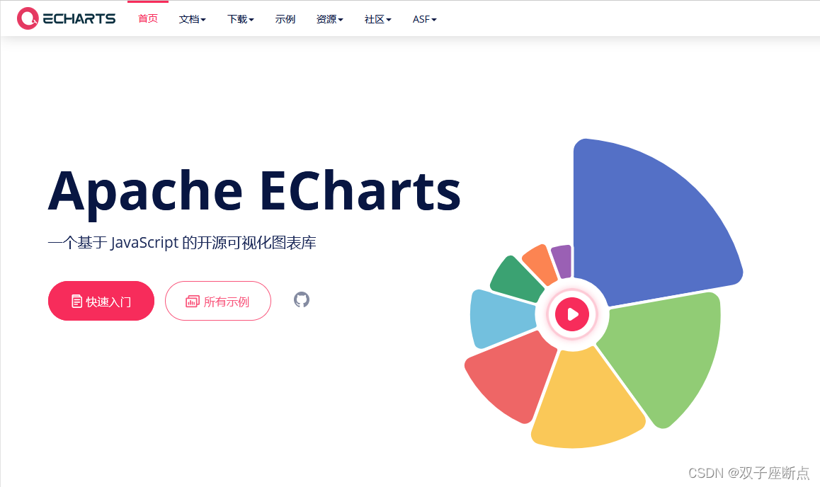 QT Echarts 使用详解（一）ECharts下载\示例\动态缩放_echarts 实例下载-CSDN博客