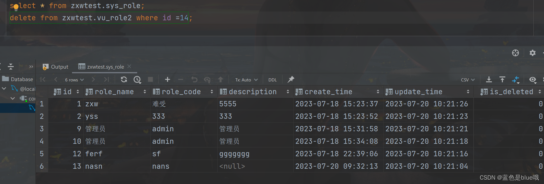 Mysql学习 Csdn博客