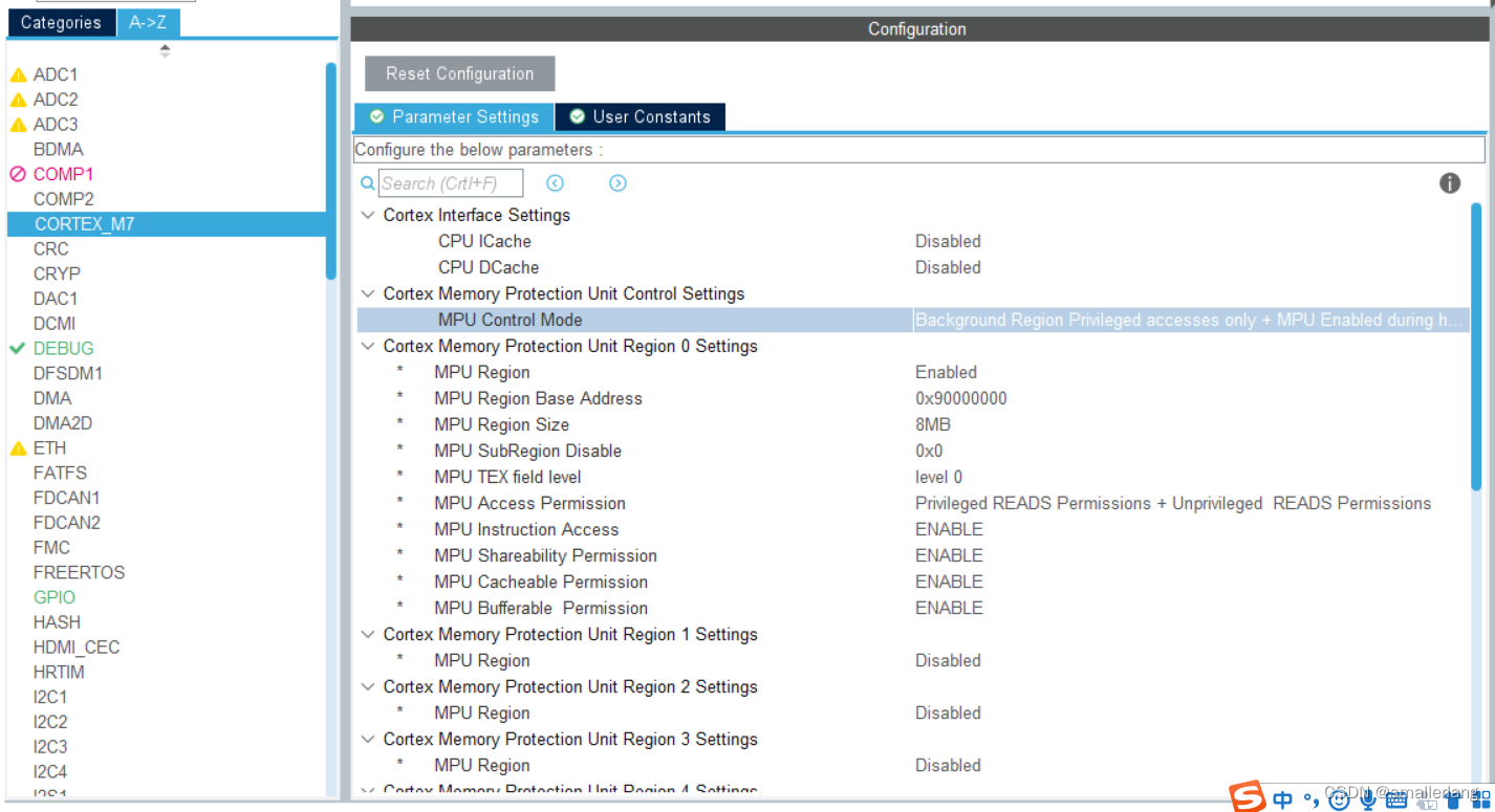 STM32H750 片内FLASH-MPU+bootloader 片外FLASH-MPU+LED+USART_stm32h750 内部flash-CSDN博客