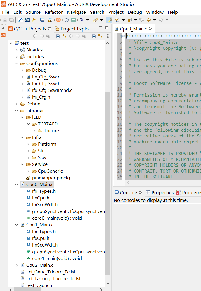 英飞凌 AURIX Development Studio工程移植到Hightec的方法_ads工程导入hightec-CSDN博客