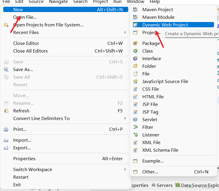 eclipse的web项目生成web.xml文件的方法_web.xml怎么创建-CSDN博客