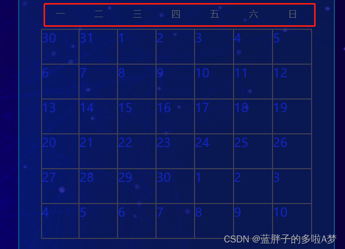 element ui Calendar日历组件 修改表头内容 自定义_el-calendar修改表头文字-CSDN博客