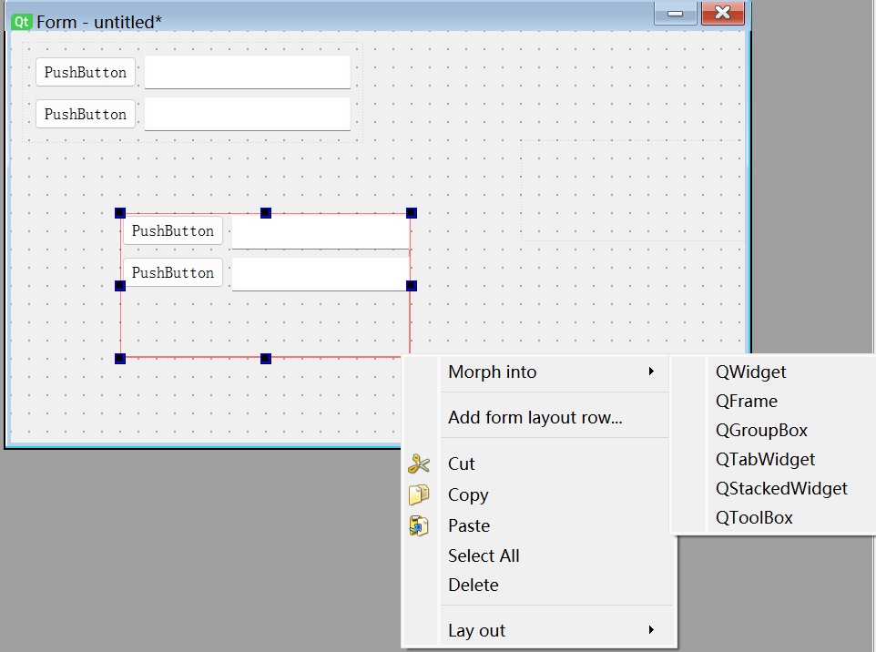 PyQt5中的layout布局_pyqt实现fromlayout布局四行可以吗-CSDN博客