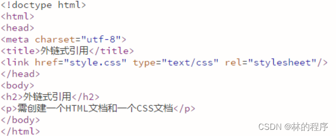 Css样式引用（四种样式）style引入css文件 Csdn博客 