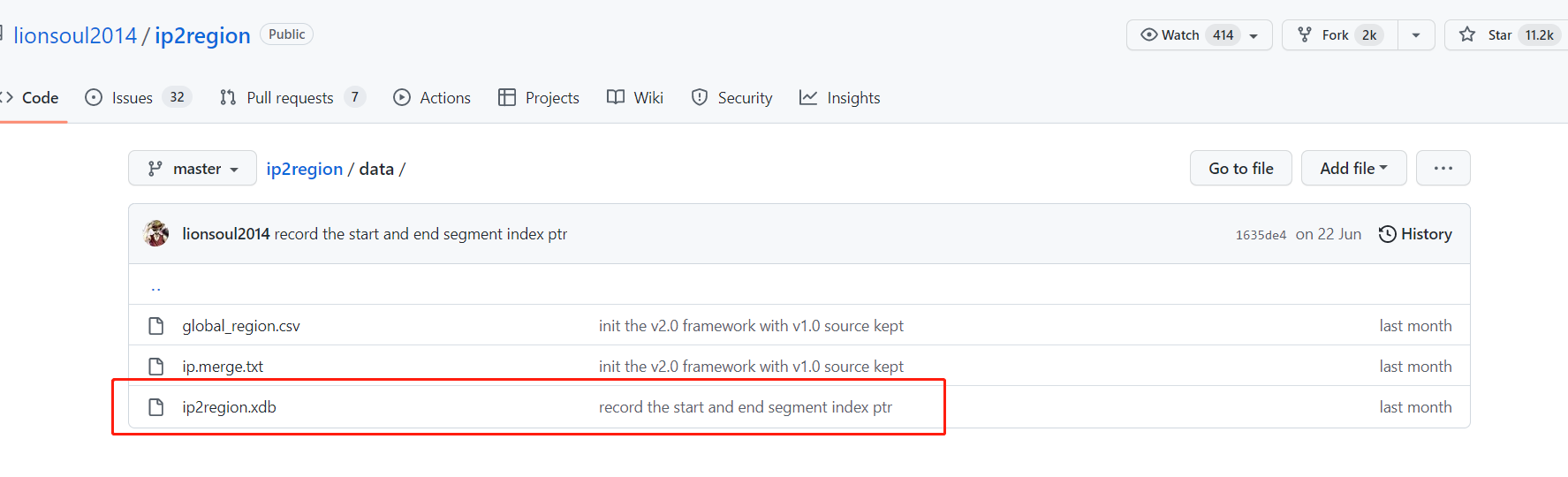 java:根据ip获取位置信息(开源Ip2region离线文件实现)_ip2region.xdb文件下载-CSDN博客