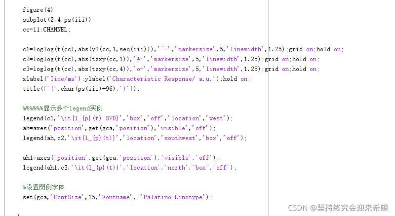 Matlab 绘制多个legend 图例matlab可以插入两个图例么 Csdn博客