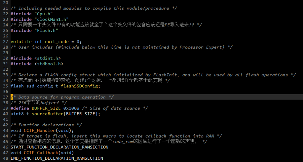 1156_S32K148 Flash例程分析_s32k146 flash例程运行失败-CSDN博客