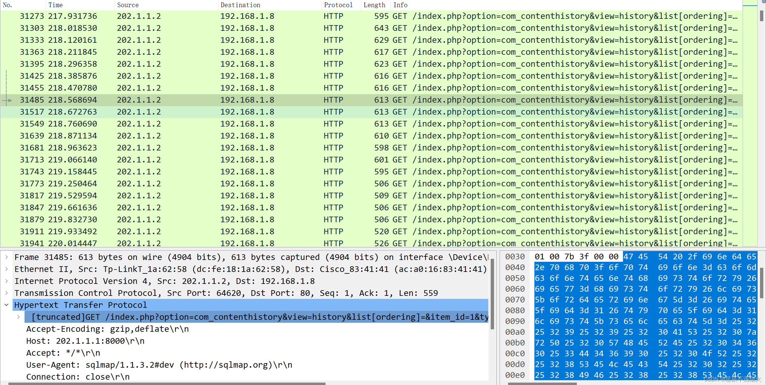 wireshark流量分析_wireshark 自定义流量分析-CSDN博客