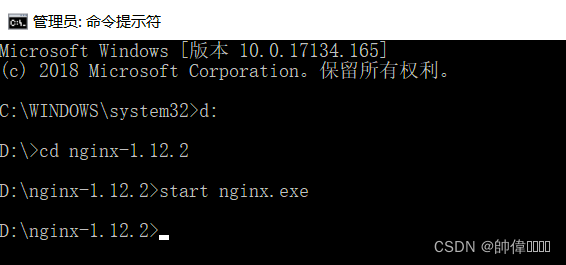 nginx安装详解（win）_window 安装nginx-CSDN博客