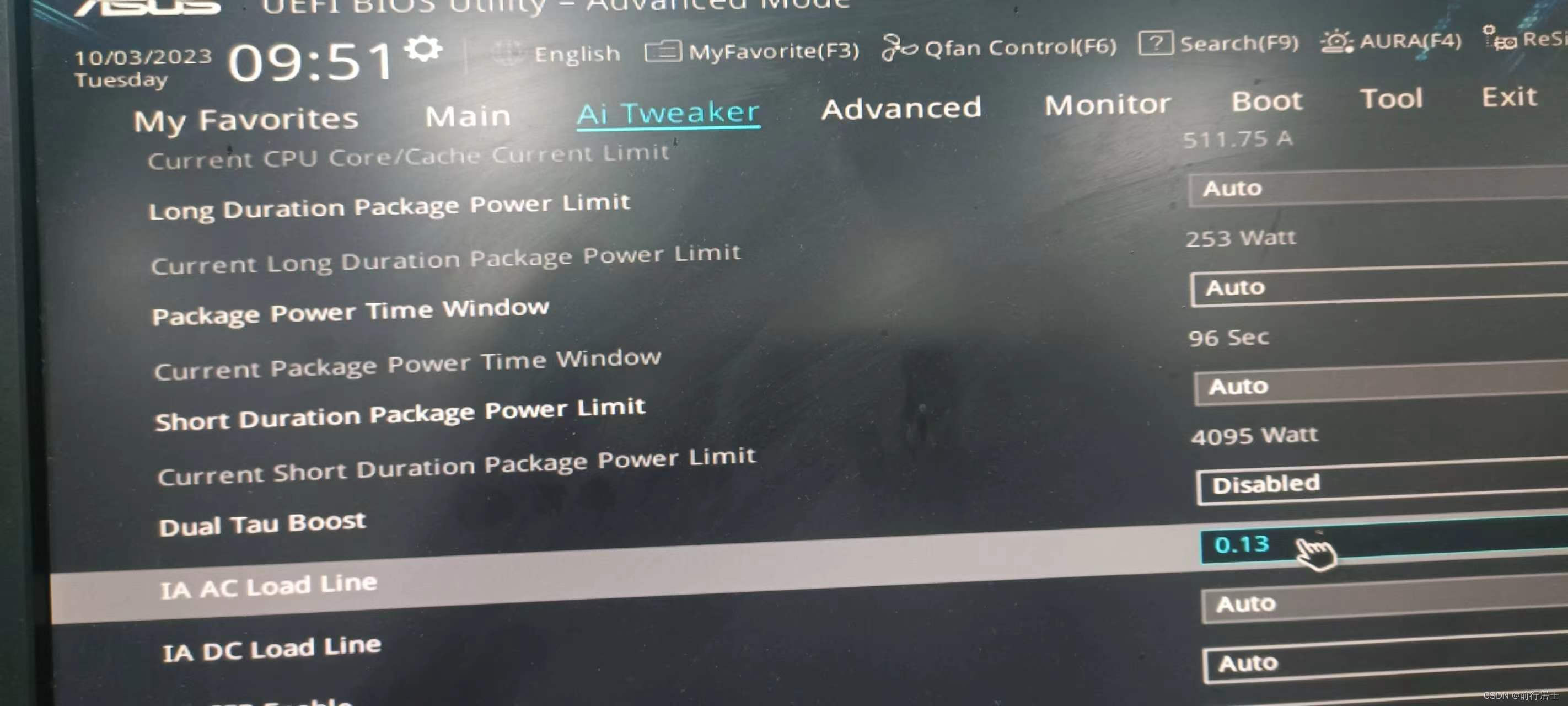 I9 13900K 通过降压降功耗来降低cpu温度_13900k降压-CSDN博客