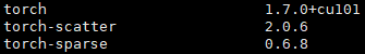 torch、torch-scatter、torch-sparse版本依赖问题_torch1.70对应spacy版本-CSDN博客