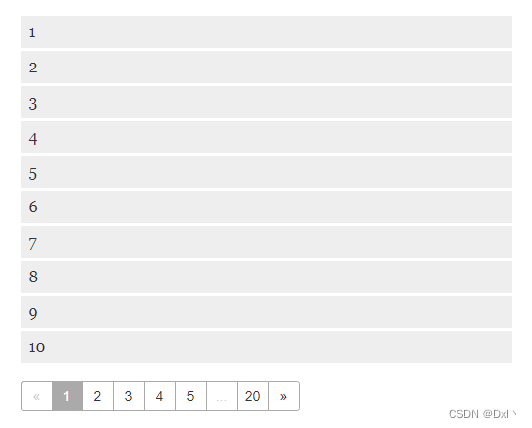 分页插件Pagination.js的基本使用-CSDN博客