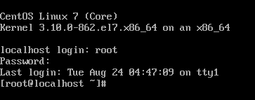 使用命令行登录CentOS系统_centos7 localhost login 后面输入什么-CSDN博客