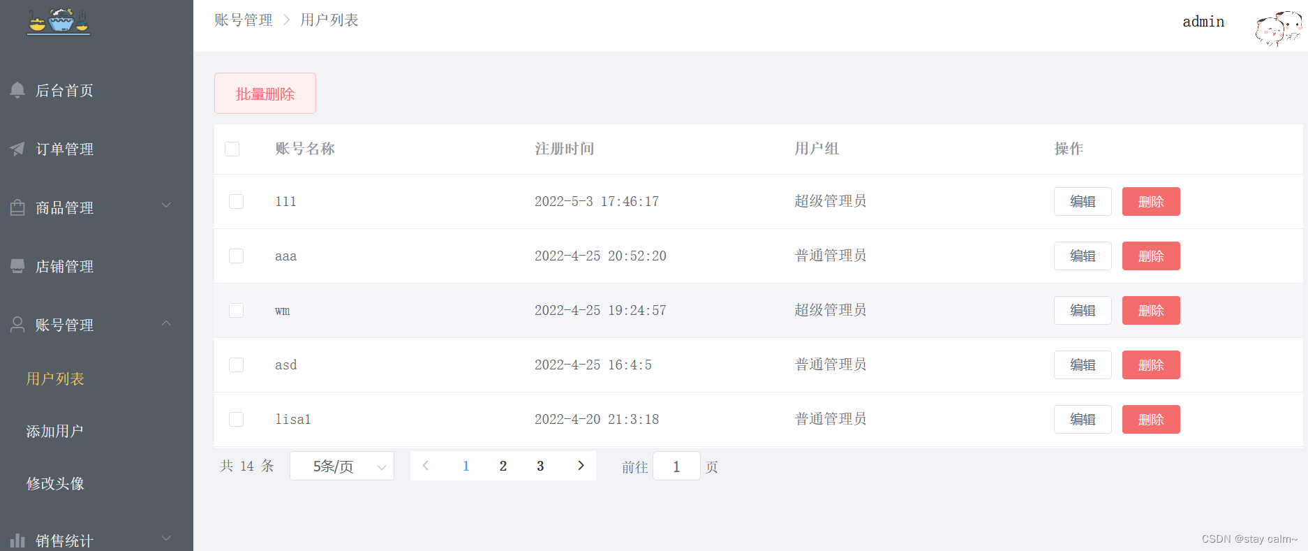 Vueelmentuinodejs实现外卖管理系统饿了么 Vue后台管理系统 Csdn博客