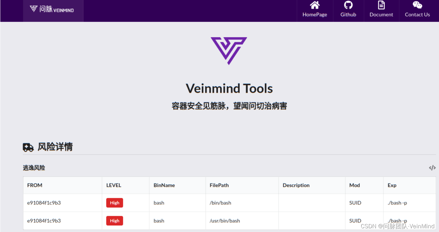 没想到吧！容器安全竟然可以如此简单 | Veinmind-Tools 上新新插件啦-CSDN博客